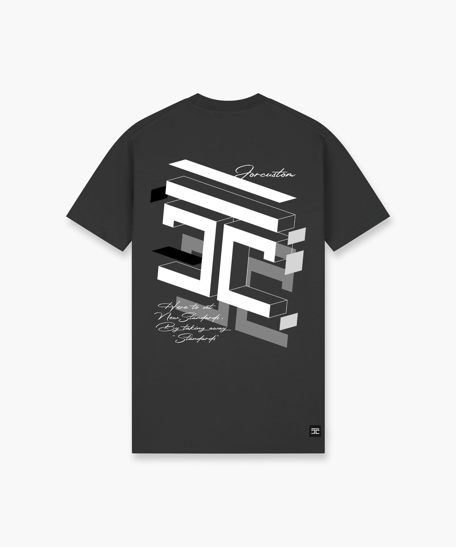 JORCUSTOM - Assembly Slim Fit T-Shirt White